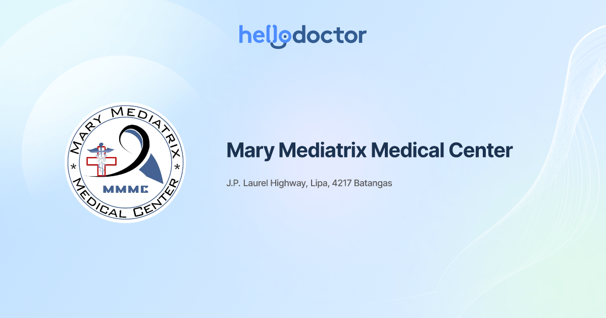 Mary Mediatrix Medical Center Logo 10 BEST Doctors & Medical Centres