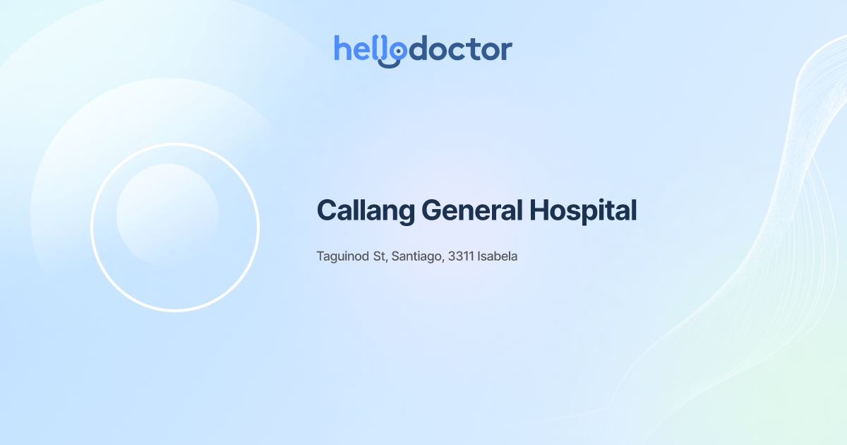 Callang General Hospital