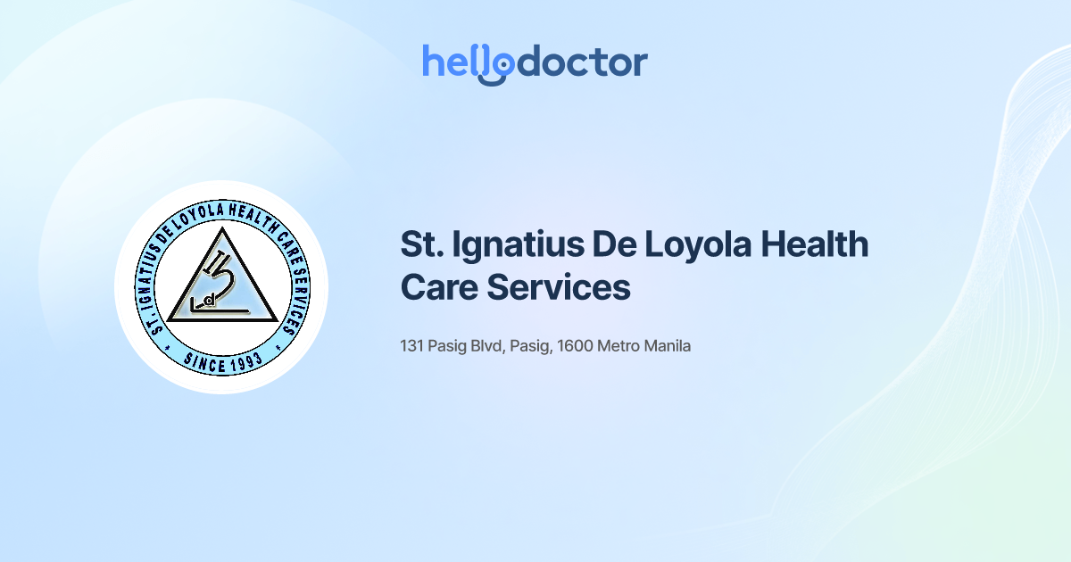 St. Ignatius De Loyola Health Care Services