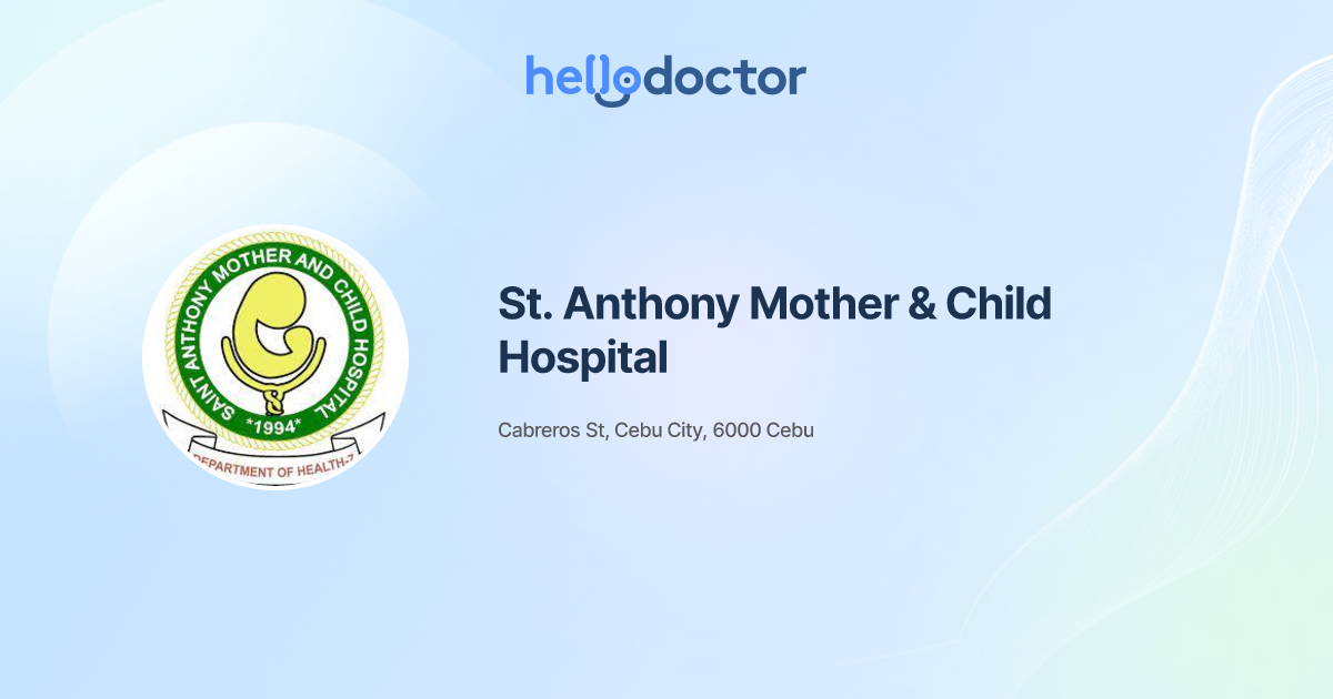 St. Anthony Mother & Child Hospital