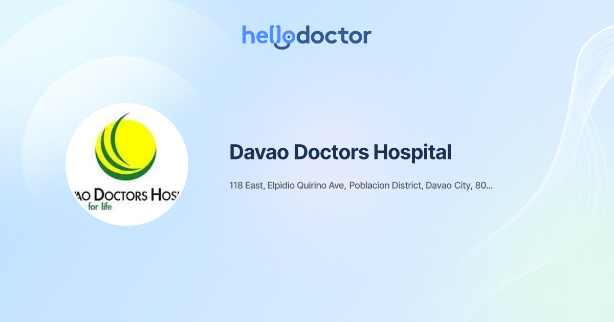 Davao Doctors Hospital