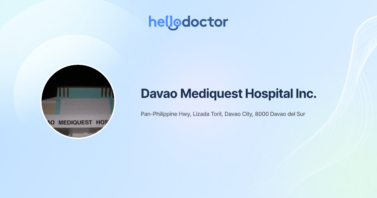 Davao Mediquest Hospital Inc.
